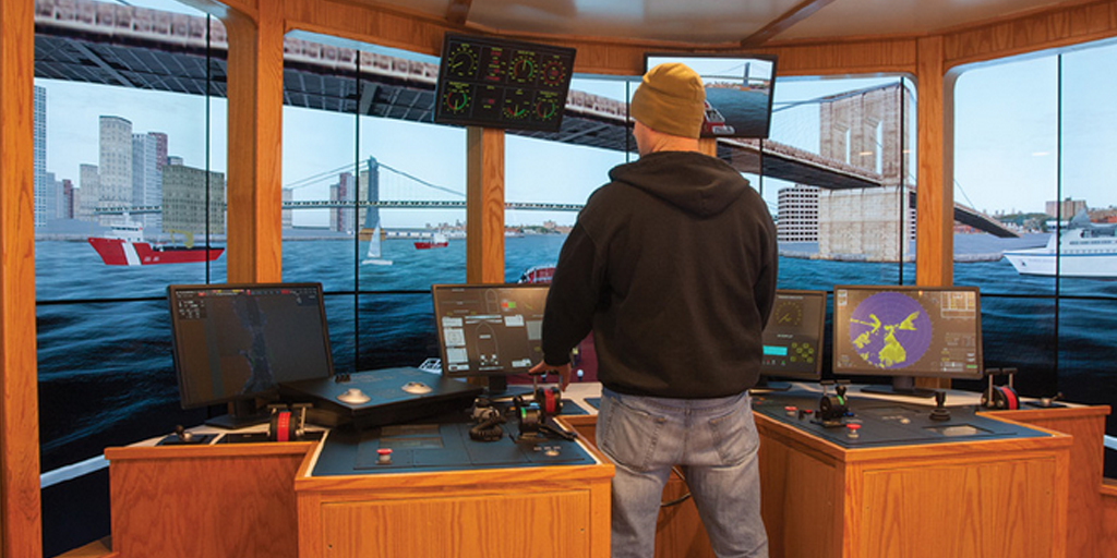 Video Wall Displays Bring Maritime Simulator To Life - Samsung Business ...