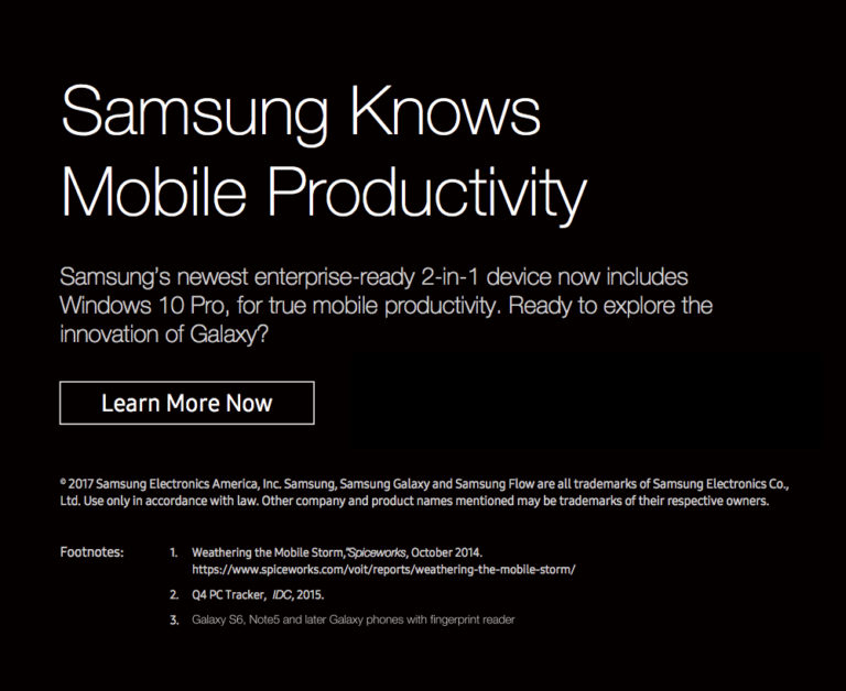 Avoid Mobile Productivity Pitfalls: A 2-in-1 Solution - Samsung ...