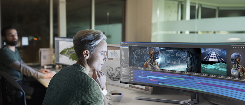 Getting Creative With Samsung's High-Resolution Monitor
