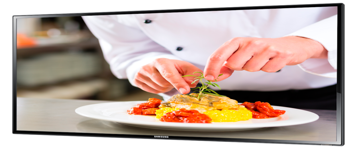 Digital Bulletin Boards Set Menu at Dining College