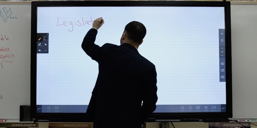 Interactive Whiteboards Advance Learning at The King's Academy