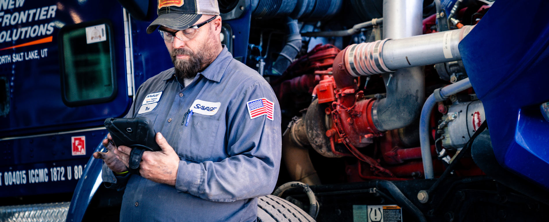 Savage Launches Digital Transformation With In-Cab Technology - Samsung ...