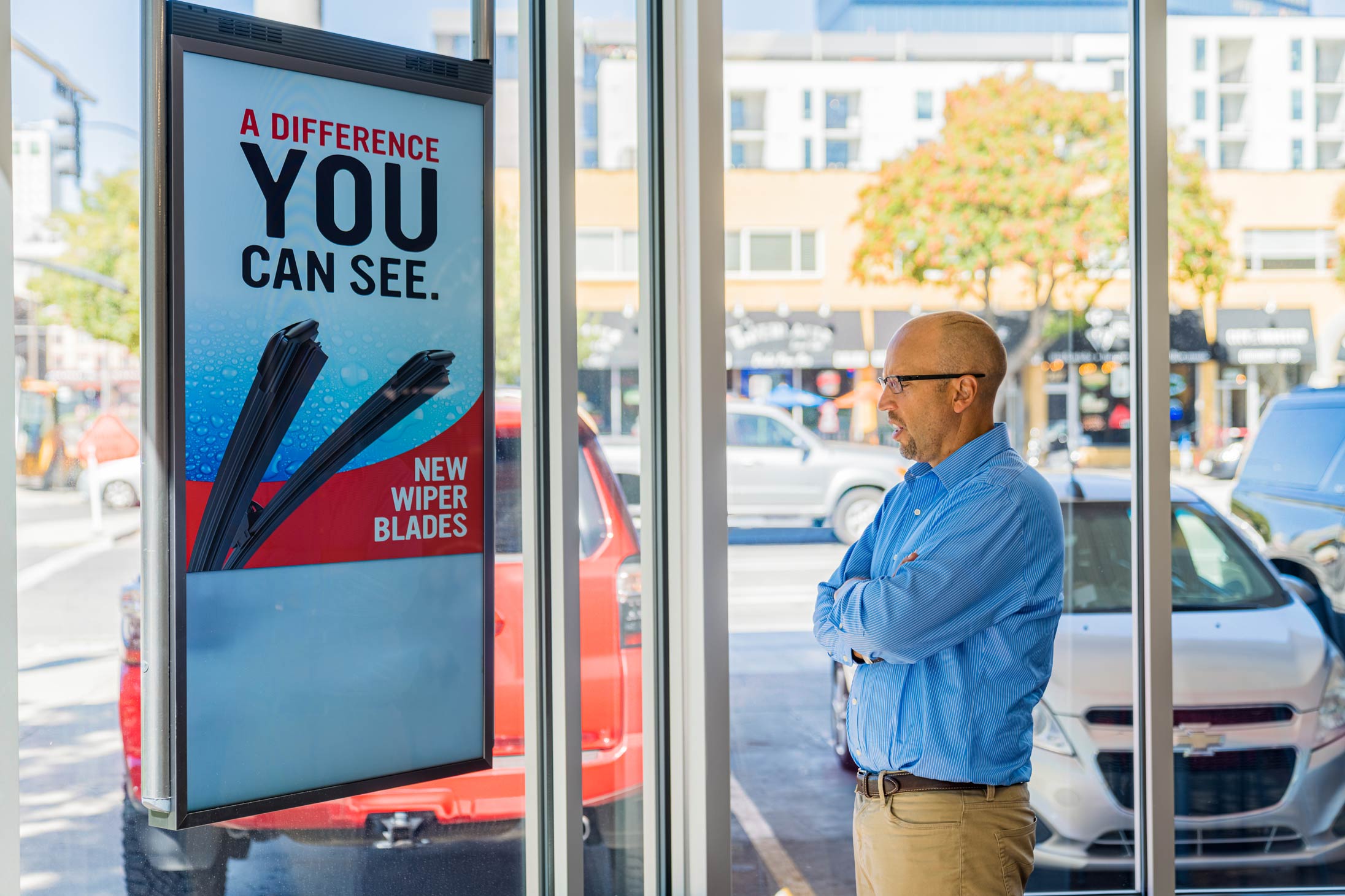 Dual-Sided Displays Roll Out Digital Marketing for Burt Brothers ...