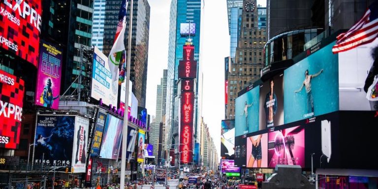 In the heart of Times Square, Samsung reinvents digital signage