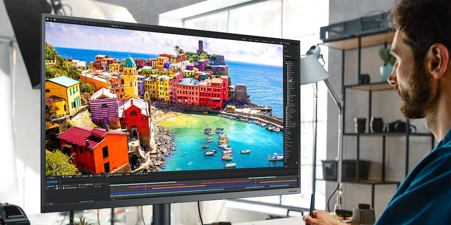 A showstopper: Samsung's Thunderbolt 3 monitor has it all