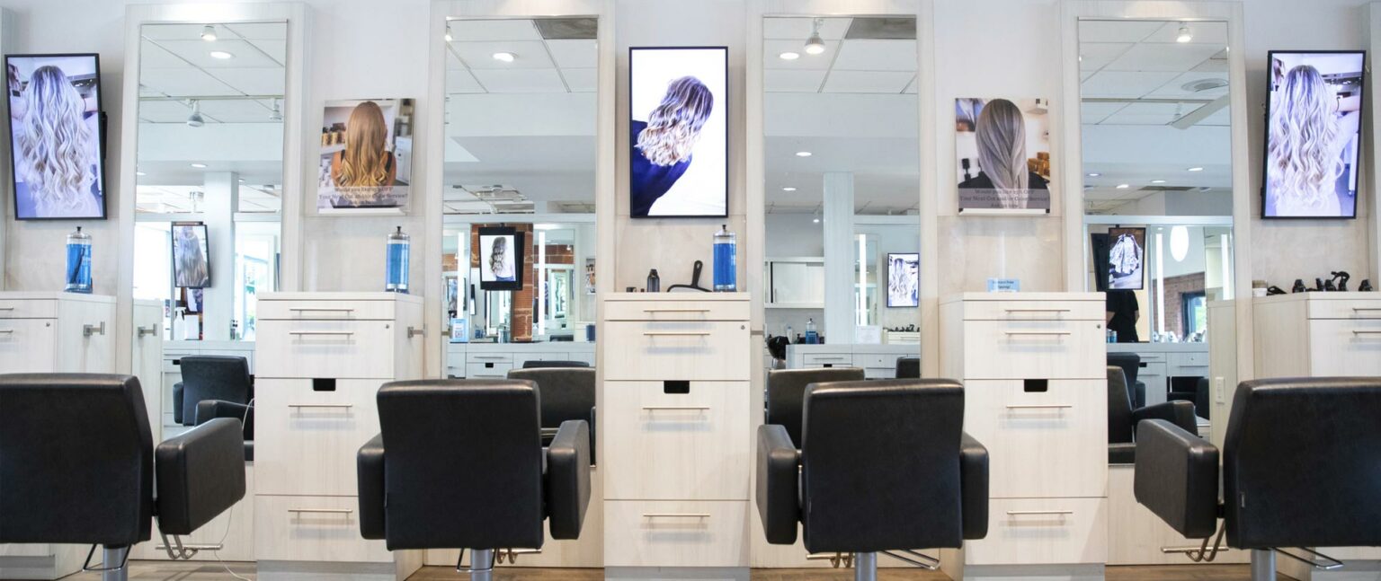 Premier salon gets a technology makeover with Samsung displays ...