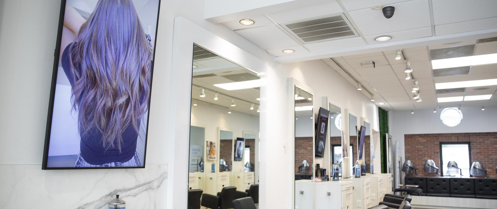 Premier salon gets a technology makeover with Samsung displays ...