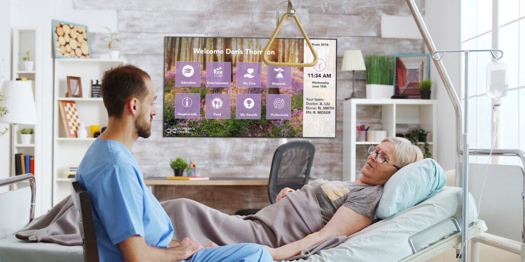 Patient Entertainment Systems Boost Satisfaction and Health Outcomes