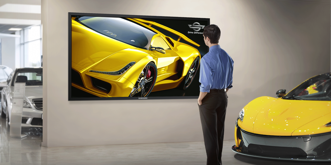 Using High-End Display Technology to Attract High-End Customers