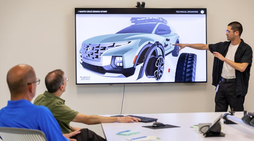 The Wall brings design at the Hyundai America Technical Center to life ...