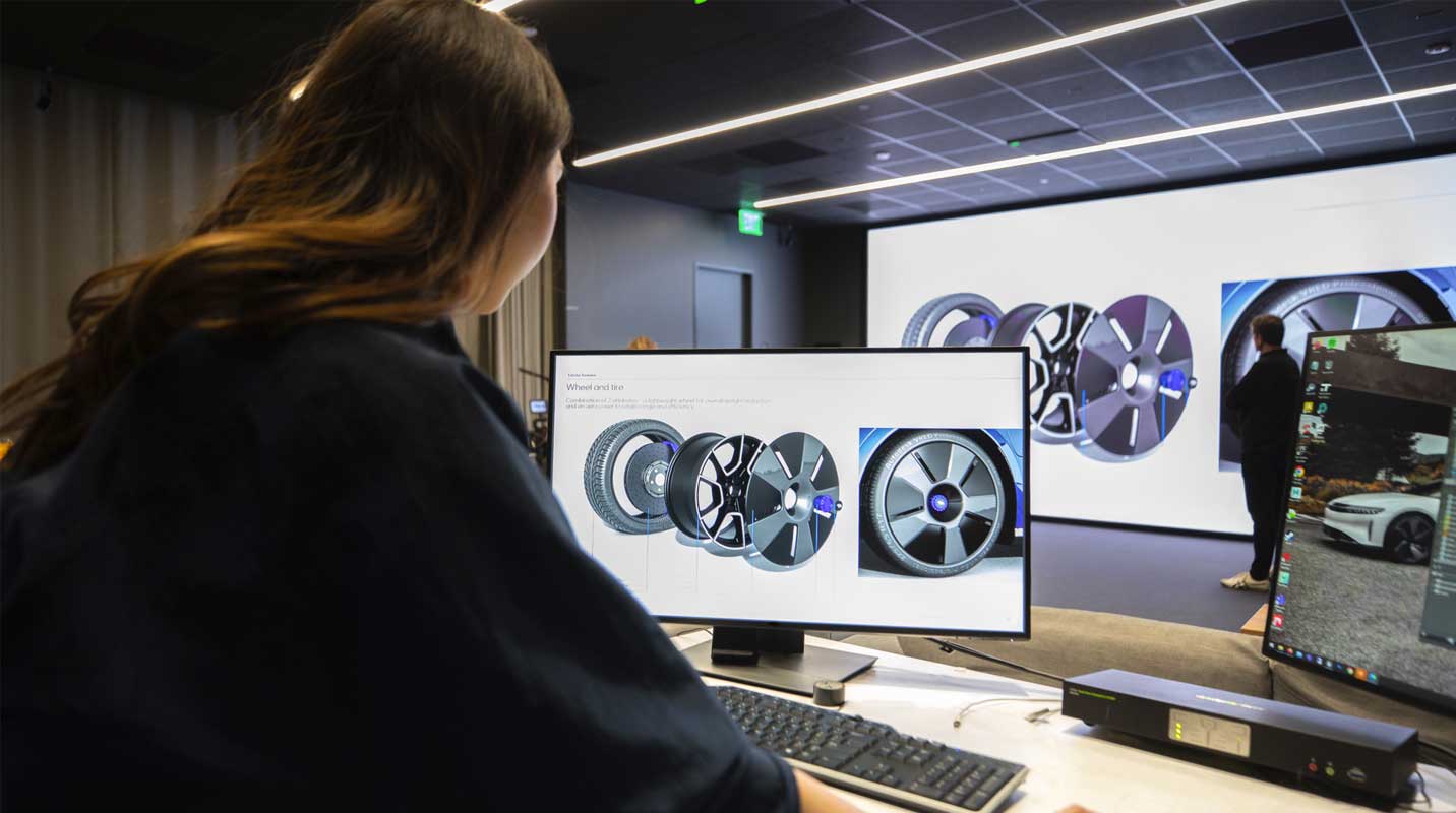 The Wall powers collaborative design at Lucid Motors - Samsung Business ...