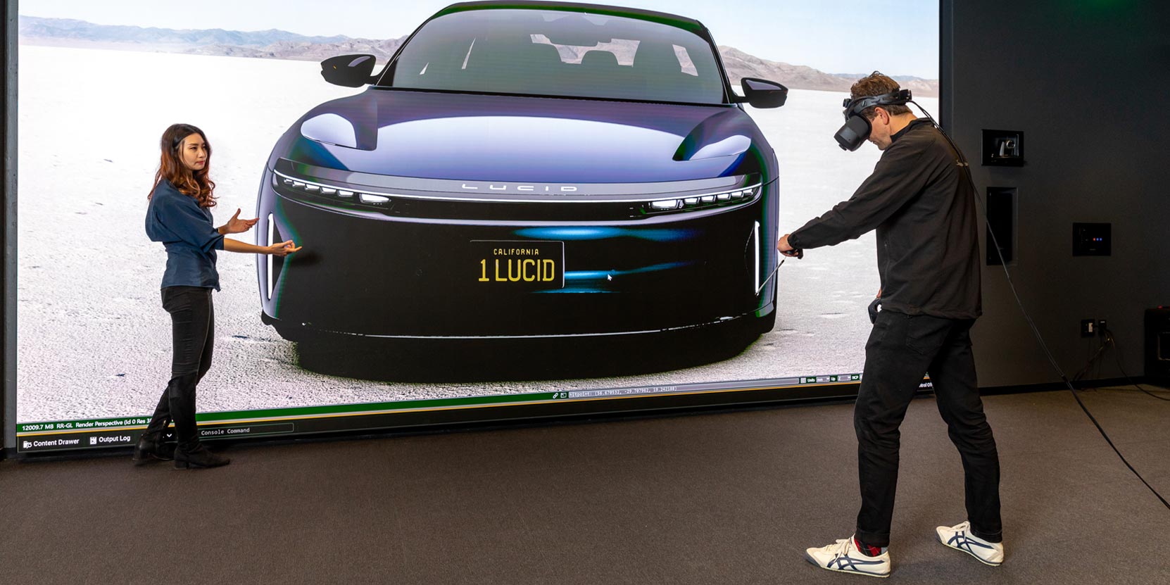 The Wall powers collaborative design at Lucid Motors - Samsung Business ...