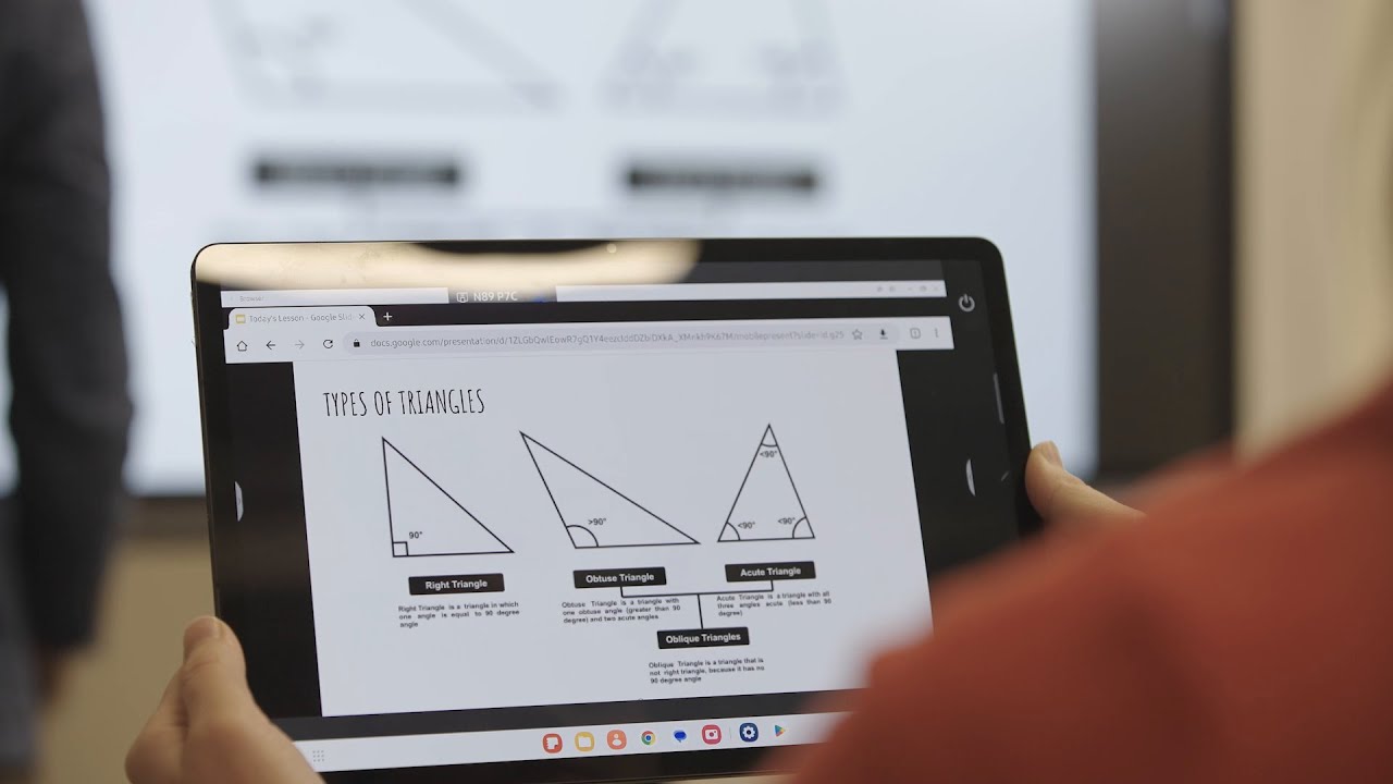How to share a screen wirelessly on Samsung Interactive Display ...