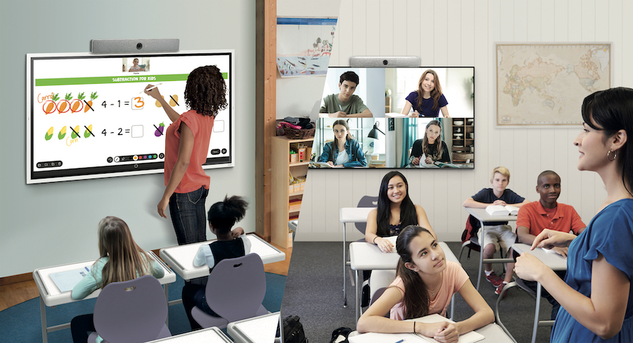 8 ways displays create a connected campus - Samsung Business Insights