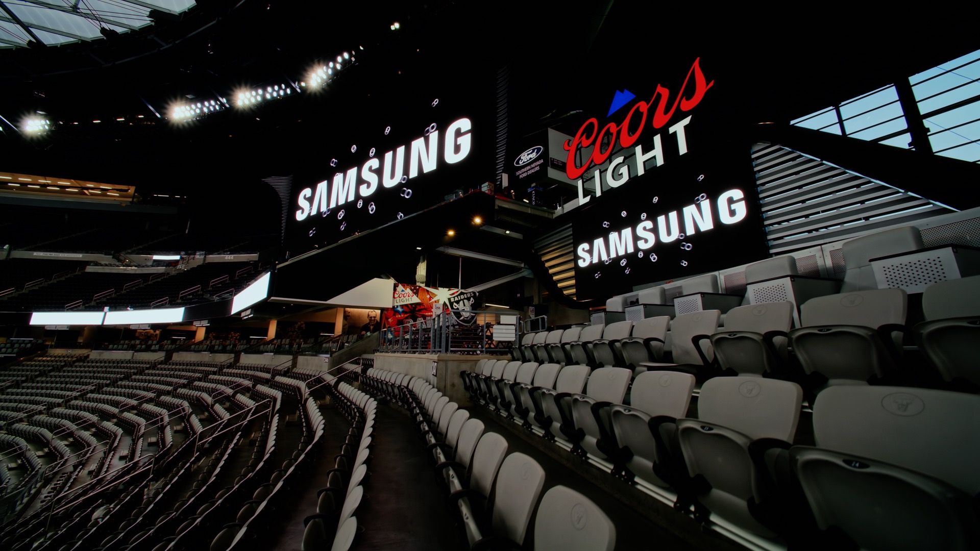 Allegiant Stadium takes fan experiences to the next level with Samsung ...