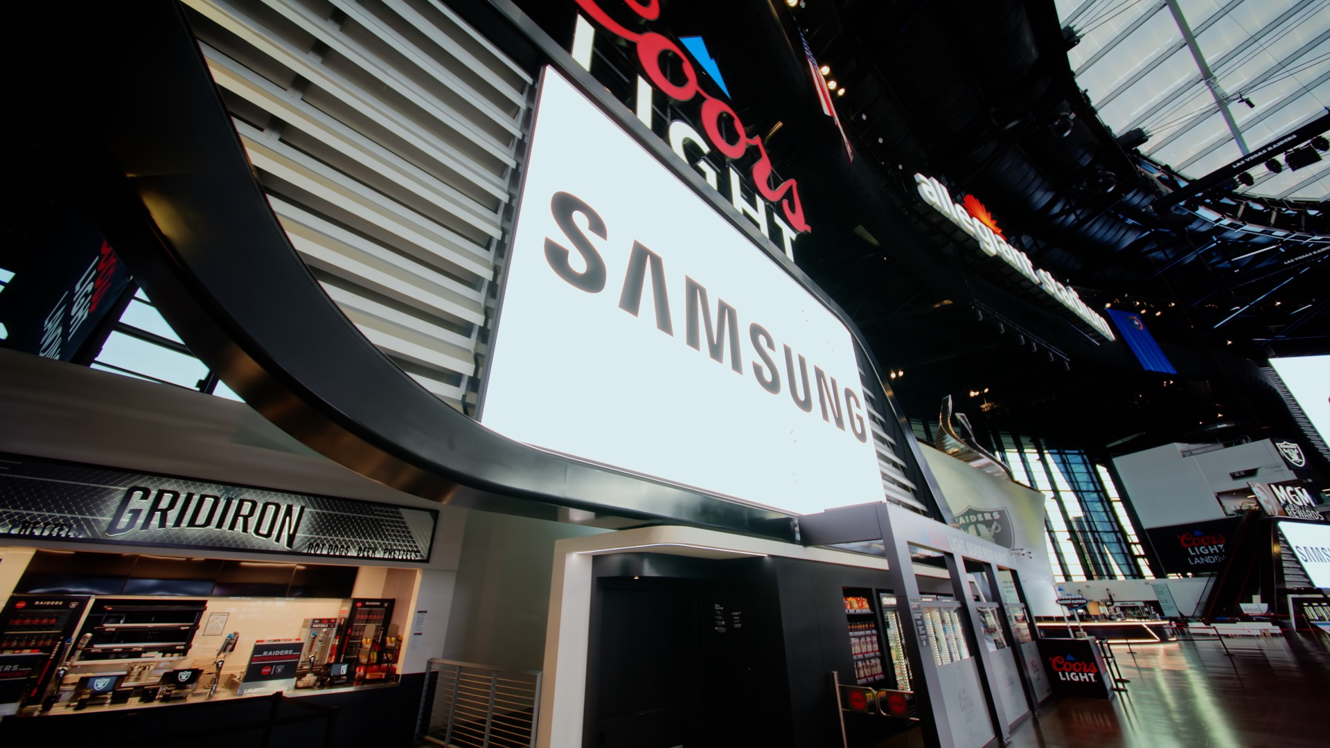 Allegiant Stadium takes fan experiences to the next level with Samsung ...
