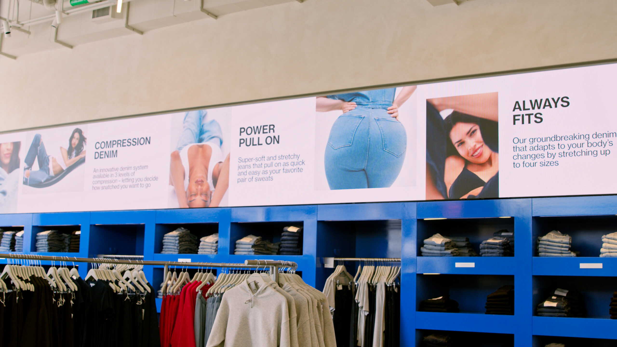 Good American seamlessly bridges online and in-person commerce with ...